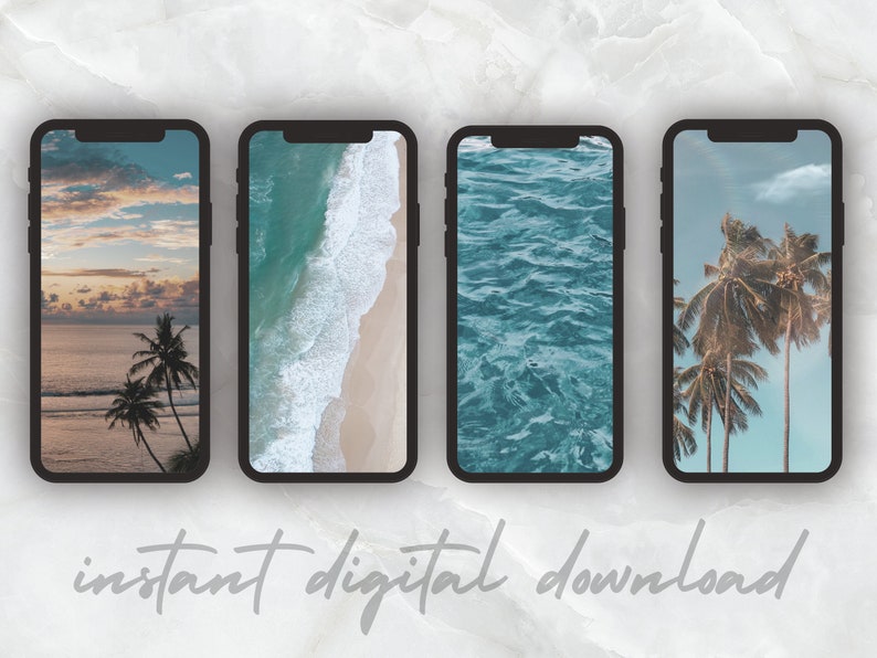 IPhone Wallpaper, Summer Beach Wallpaper, Aesthetic Trendy Phone ...