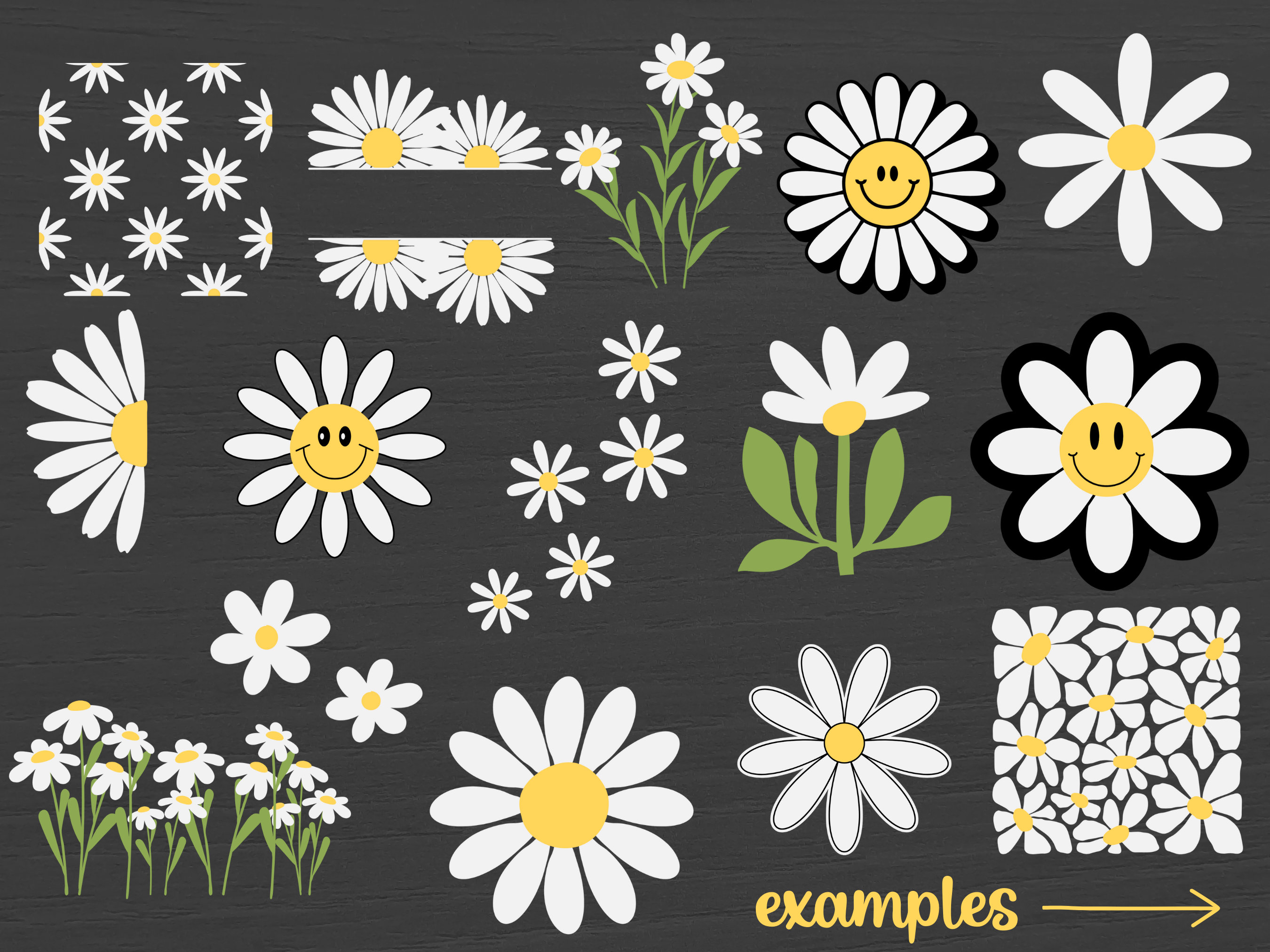 Retro SVG, Daisy SVG, Groovy PNG, Happy Face Svg, Flower Svg, Trendy ...