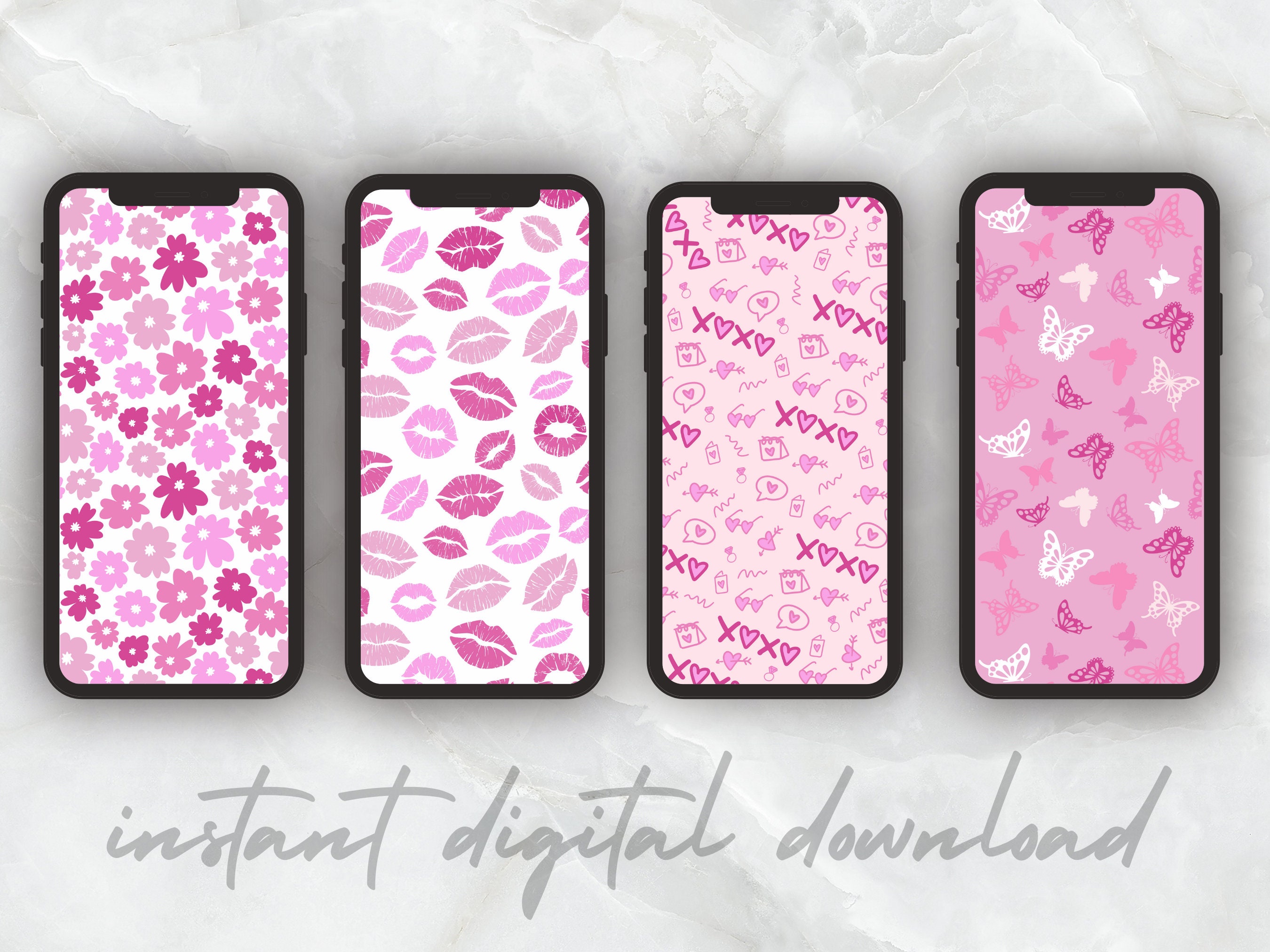 IPhone Wallpaper, Aesthetic Trendy Retro Phone Wallpaper, Boho ...