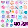 Retro Svg Bundle, Groovy Svg, Summer Svg, Trendy Svg, Beach Png, Summer ...
