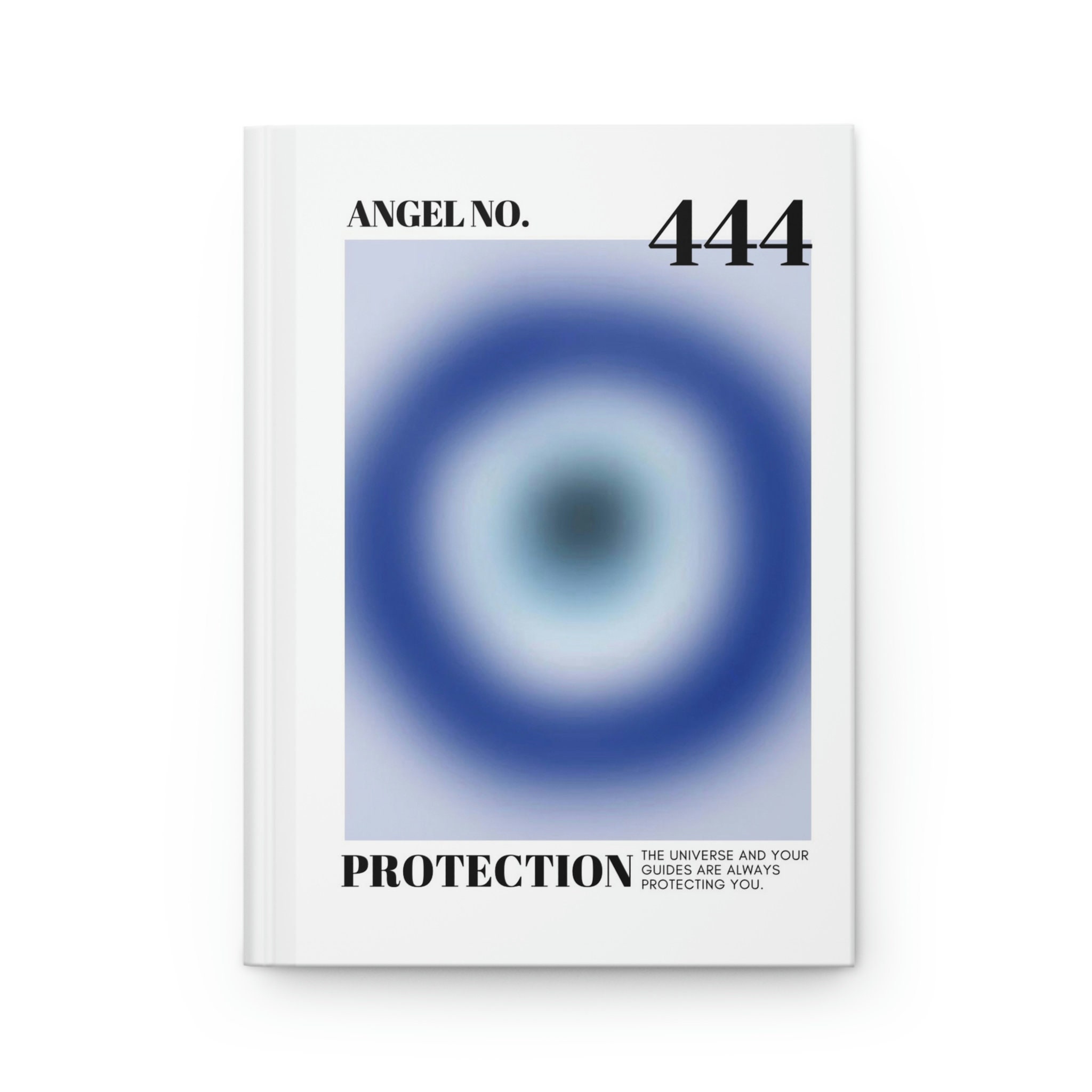 Trendy Aesthetic Angel Numbers Aura Spiritual 444 Notebook Hardcover ...