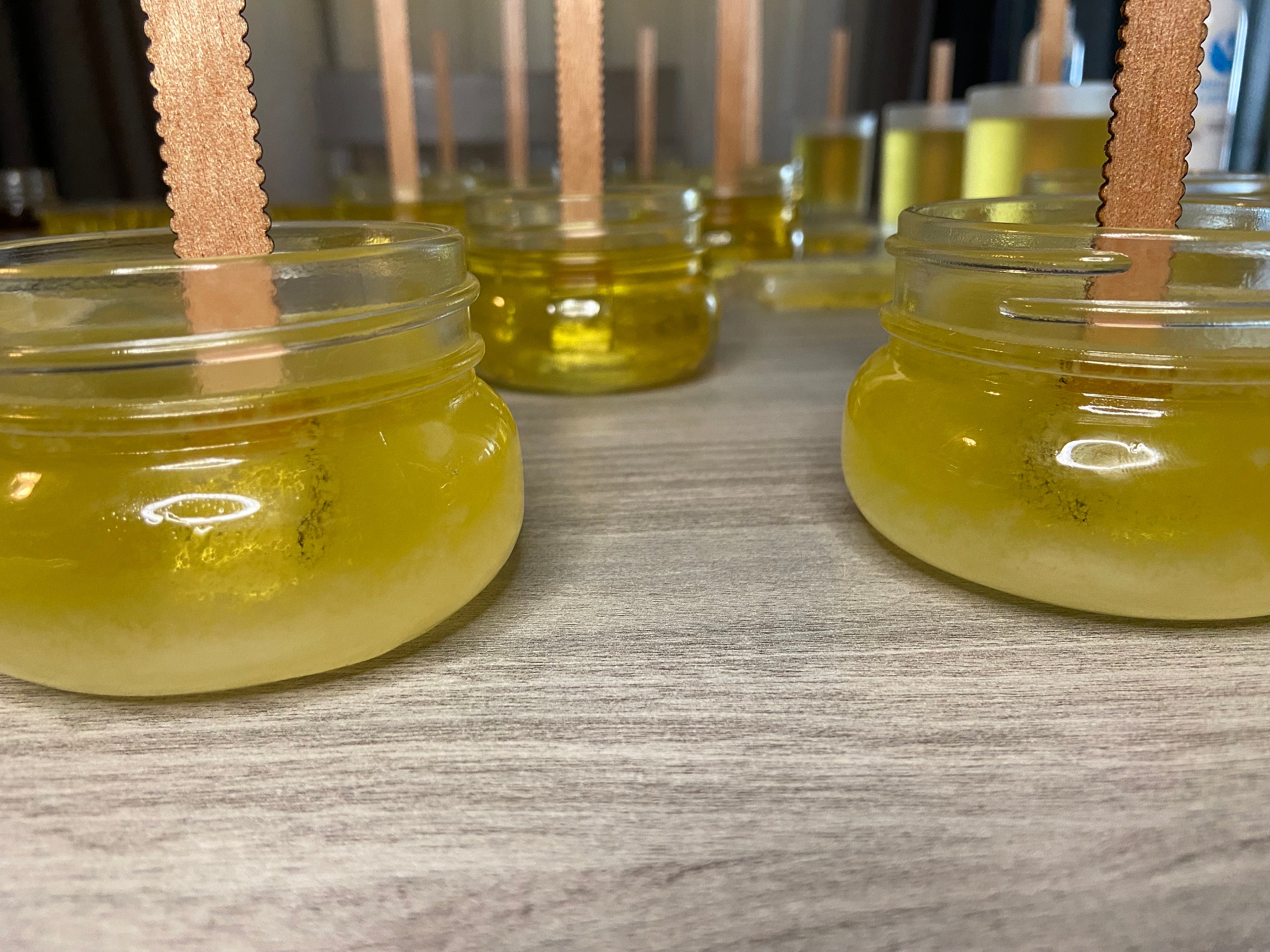 Body Balm Candle: Body Butter and Oil/ Natural Ingredients/ Lavender ...