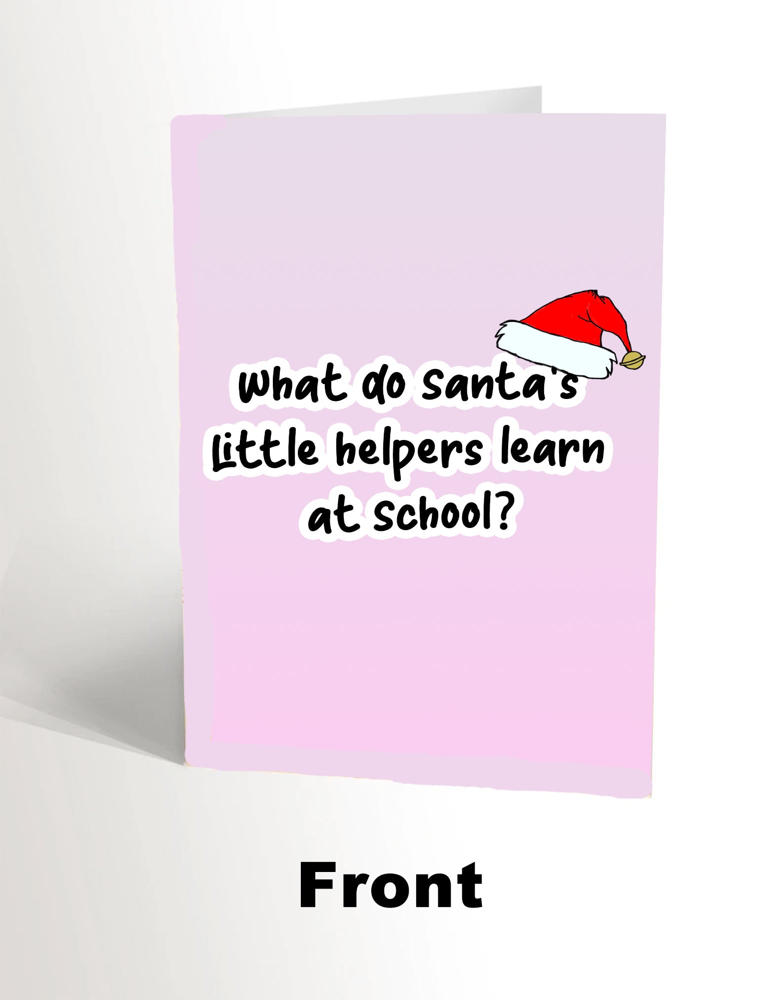 PRINTABLE What Do Santa's Little Helpers Learn at - Etsy