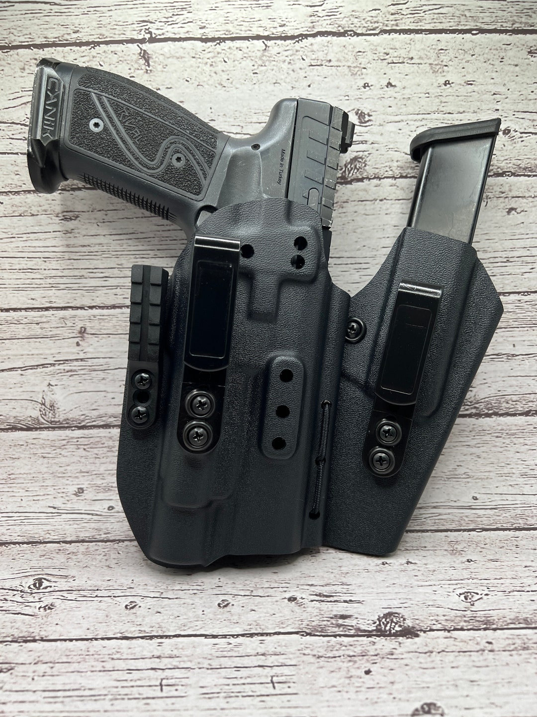 Dnzholsters Kydex Canik Rival / Rival S Light Bearing Holster AIWB. - Etsy