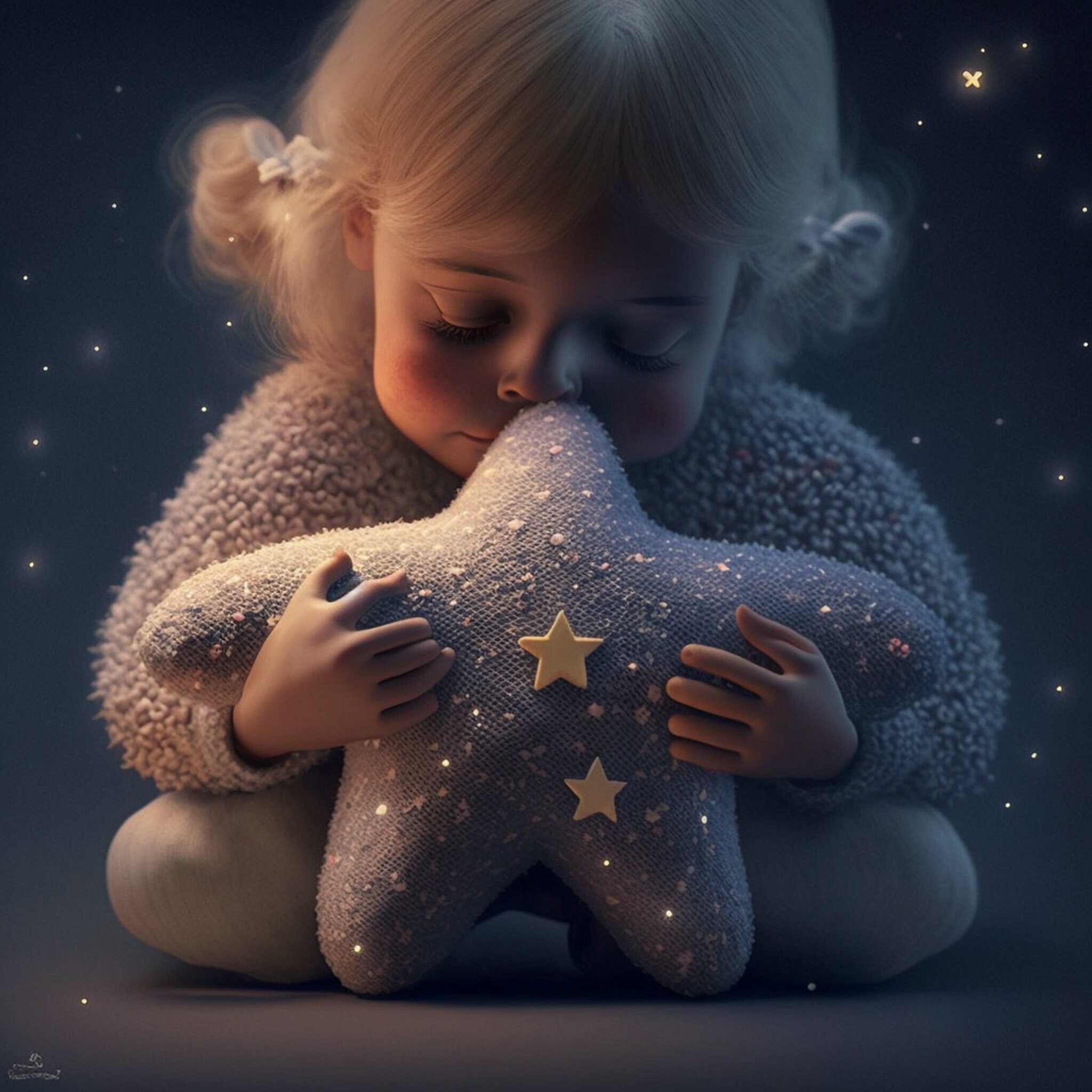 Starlight Child 2 Original AI Art Instant Digital Download Printable ...
