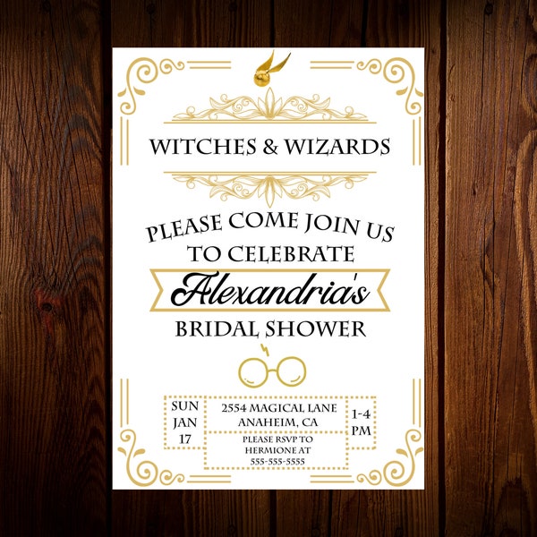 Hp Baby Invitation - Etsy