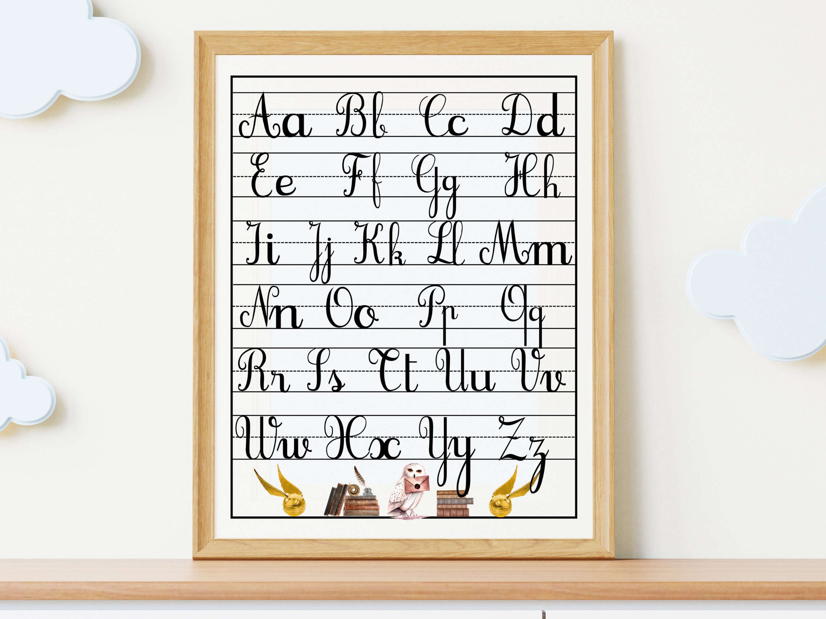 HP Themed Alphabet Classroom Poster Prints // Instant Download ...