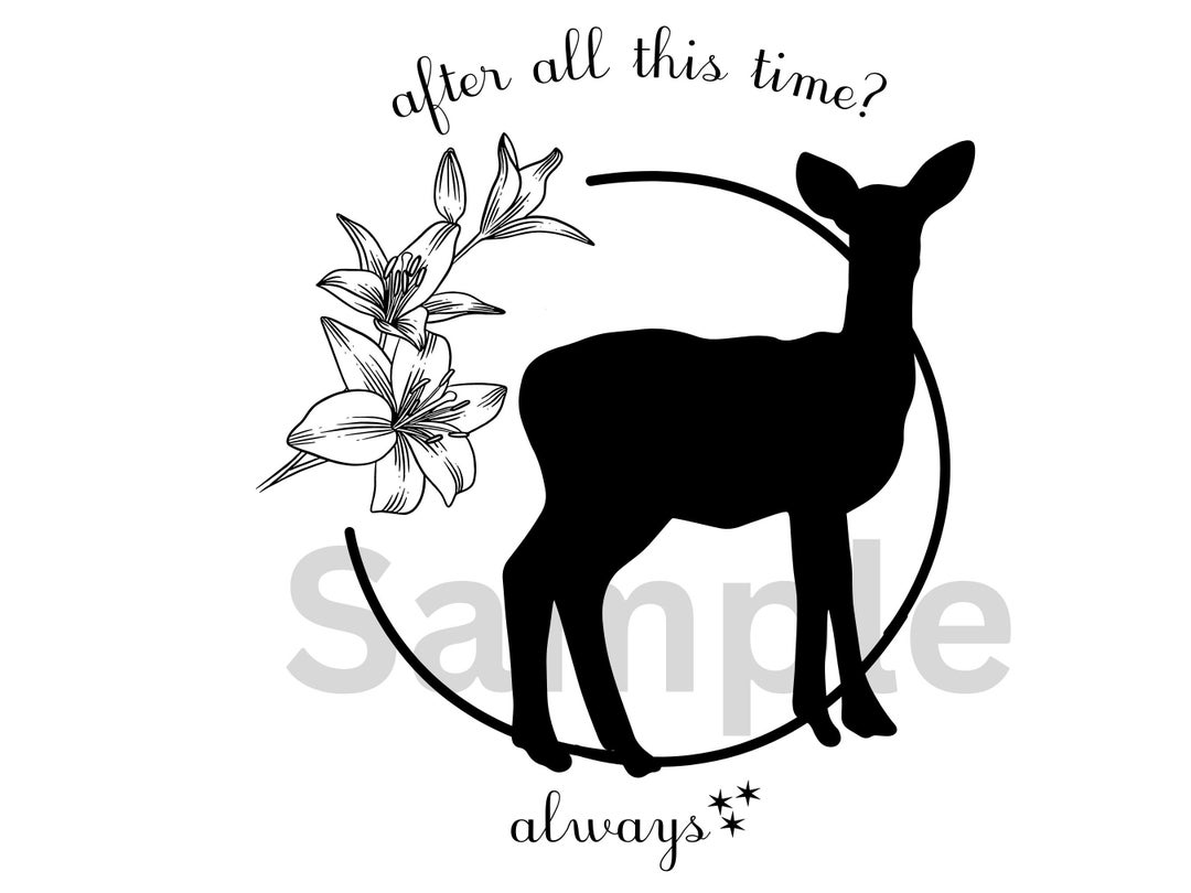 After All This Time // Always Print // Decal // Instant Download ...