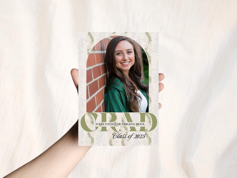 EDITABLE Hawaiian Lei Graduation Invite // Class of 2025 // Instant ...