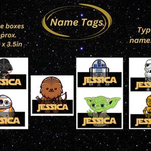 EDITABLE // Personalized Star Wars Theme Classroom Bundle // Instant ...