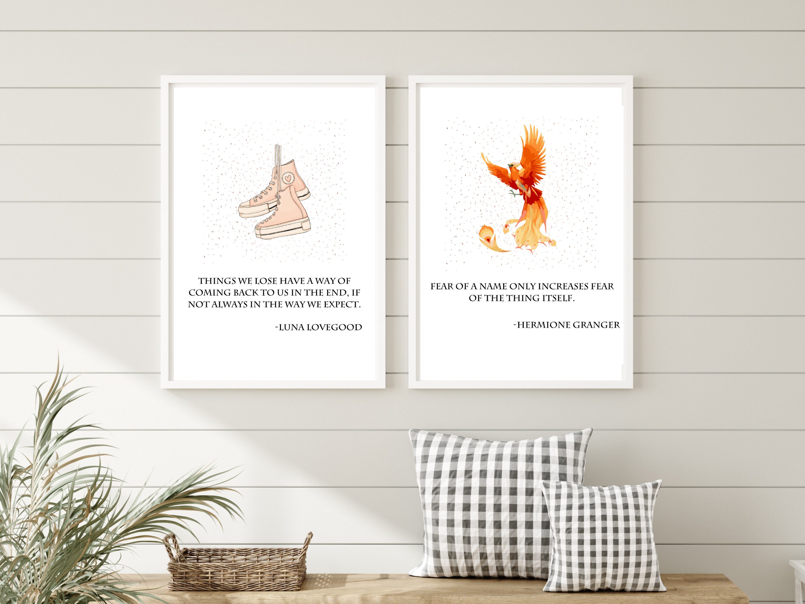 HP Wizarding Inspirational Quotes // Printable Wall Art // - Etsy