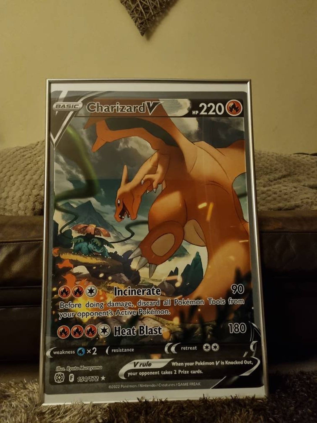 Charizard V Alt Art Massive UHQ 20×30 - Etsy