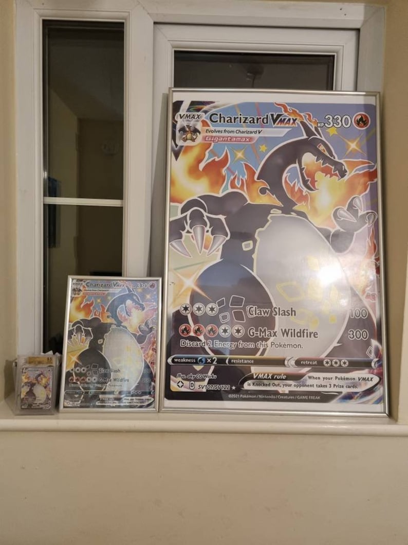 Charizard Vmax Massive Form 20×30 UHQ Stunning - Etsy