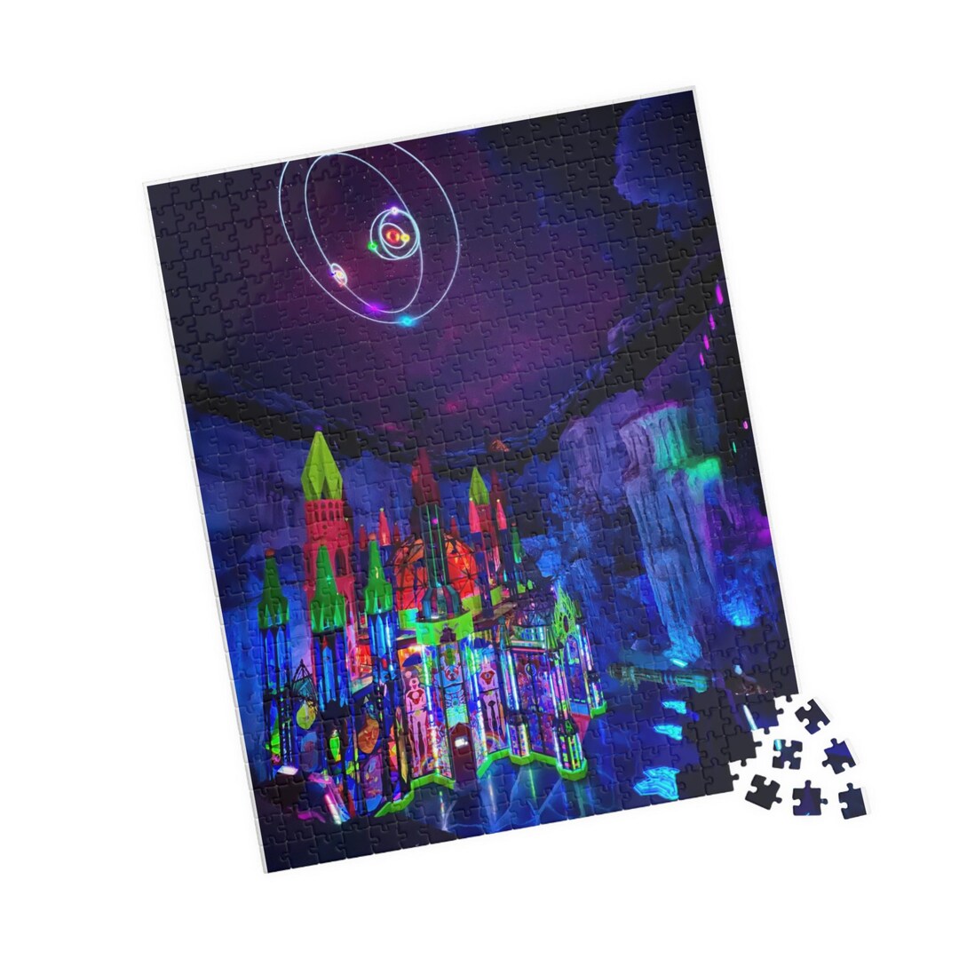 Puzzle: Meow Wolf in Denver Temple 520-piece Jigsaw, Interactive Art ...