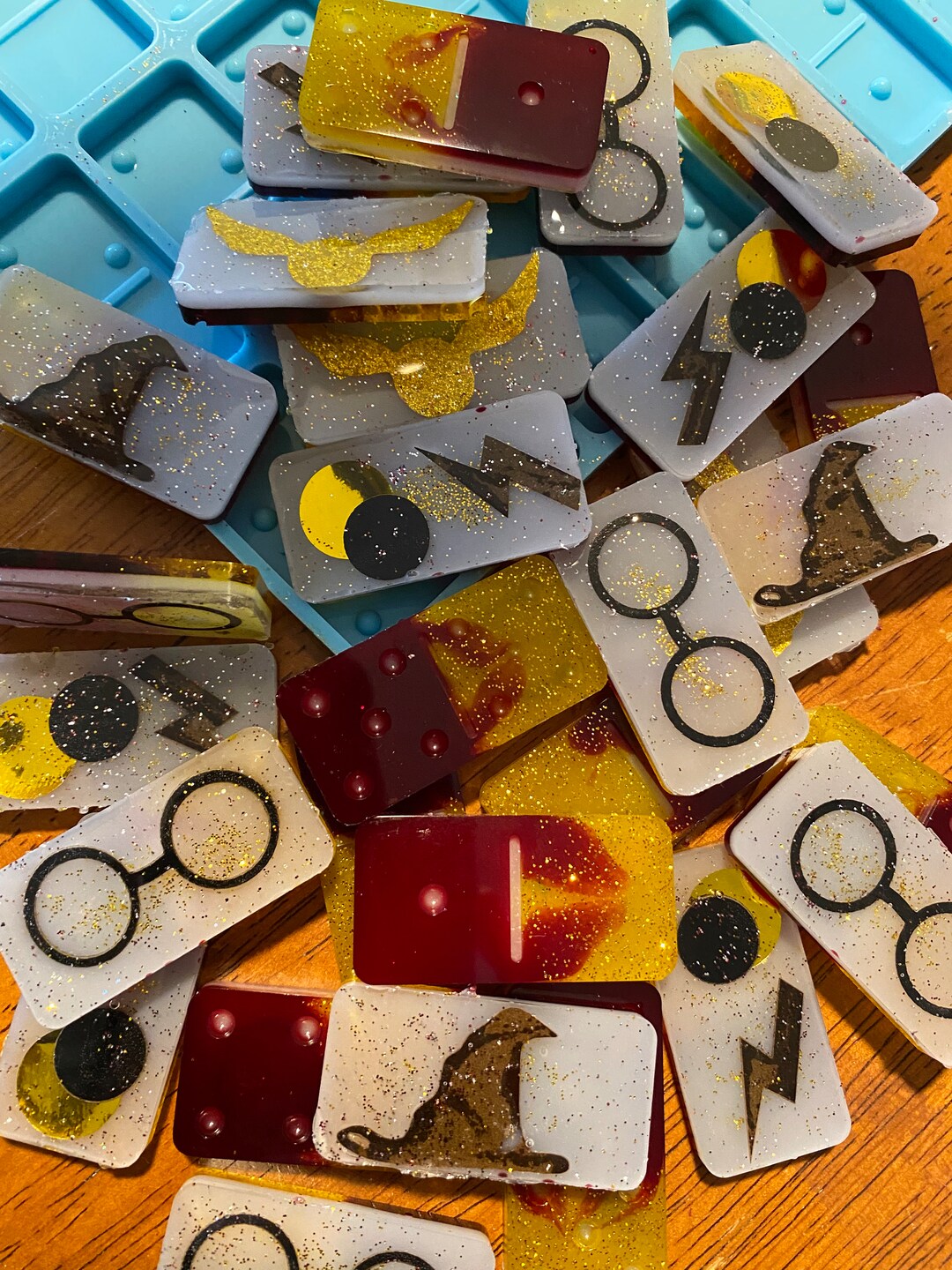 Harry Potter Themed Domino Set - Etsy