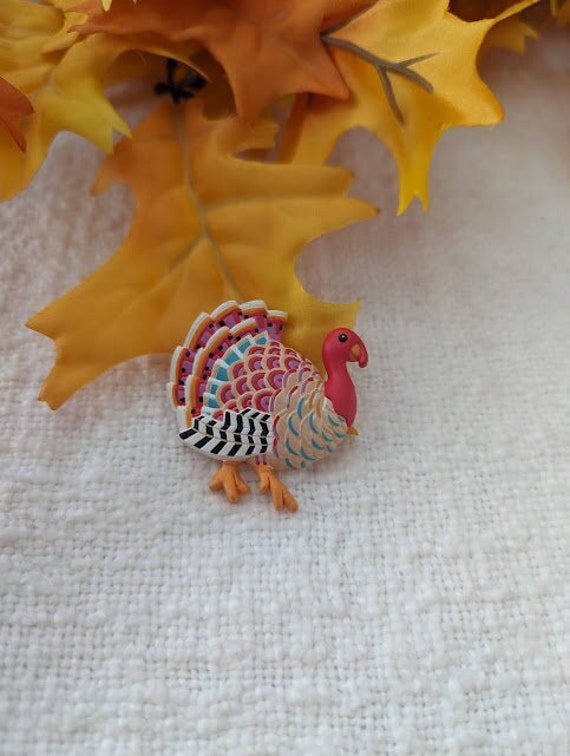Vintage hallmark turkey thanksgiving - Gem
