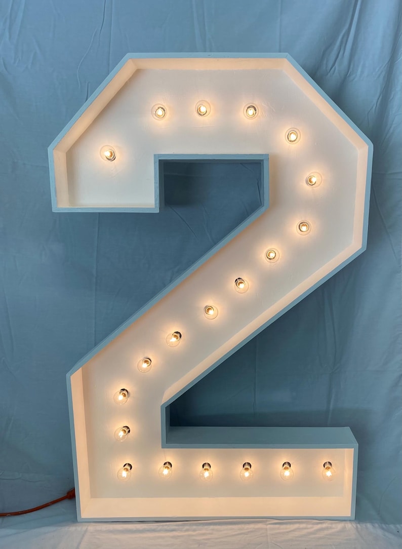 4 Ft Large Wooden Marquee Letters With Lights Bulbs - Etsy