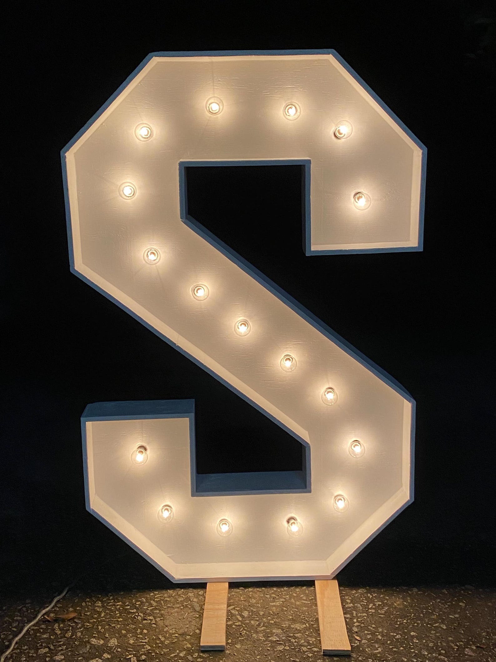 4 Ft Large Wooden Marquee Letters With Lights Bulbs - Etsy