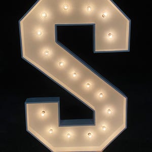 4 Ft Large Wooden Marquee Letters With Lights Bulbs - Etsy
