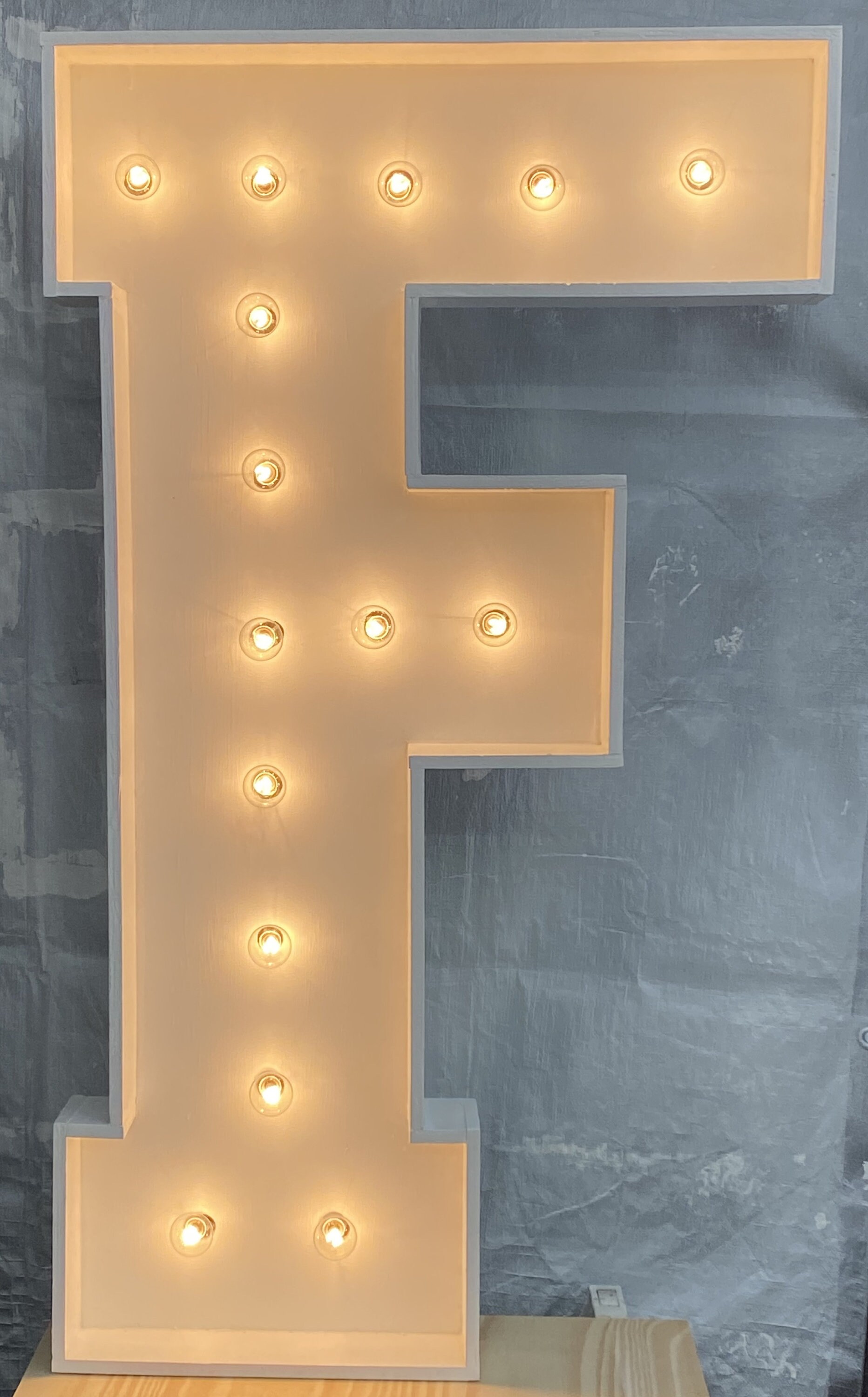 4 Ft Large Wooden Marquee Letters With Lights Bulbs - Etsy