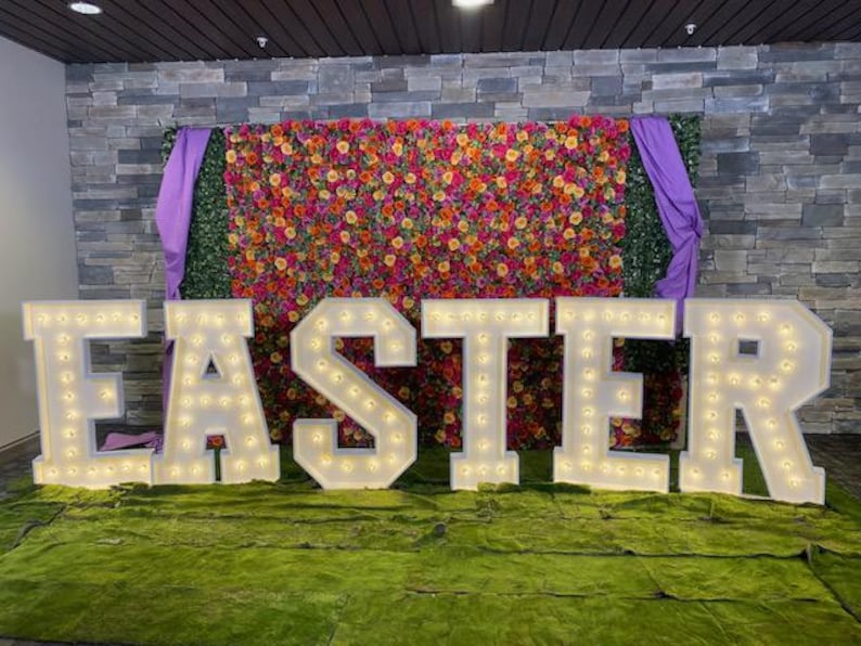 4 Ft Wooden Marquee Letters With Lights Bulbs - Etsy