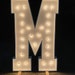 4 Ft Large Wooden Marquee Letters With Lights Bulbs - Etsy