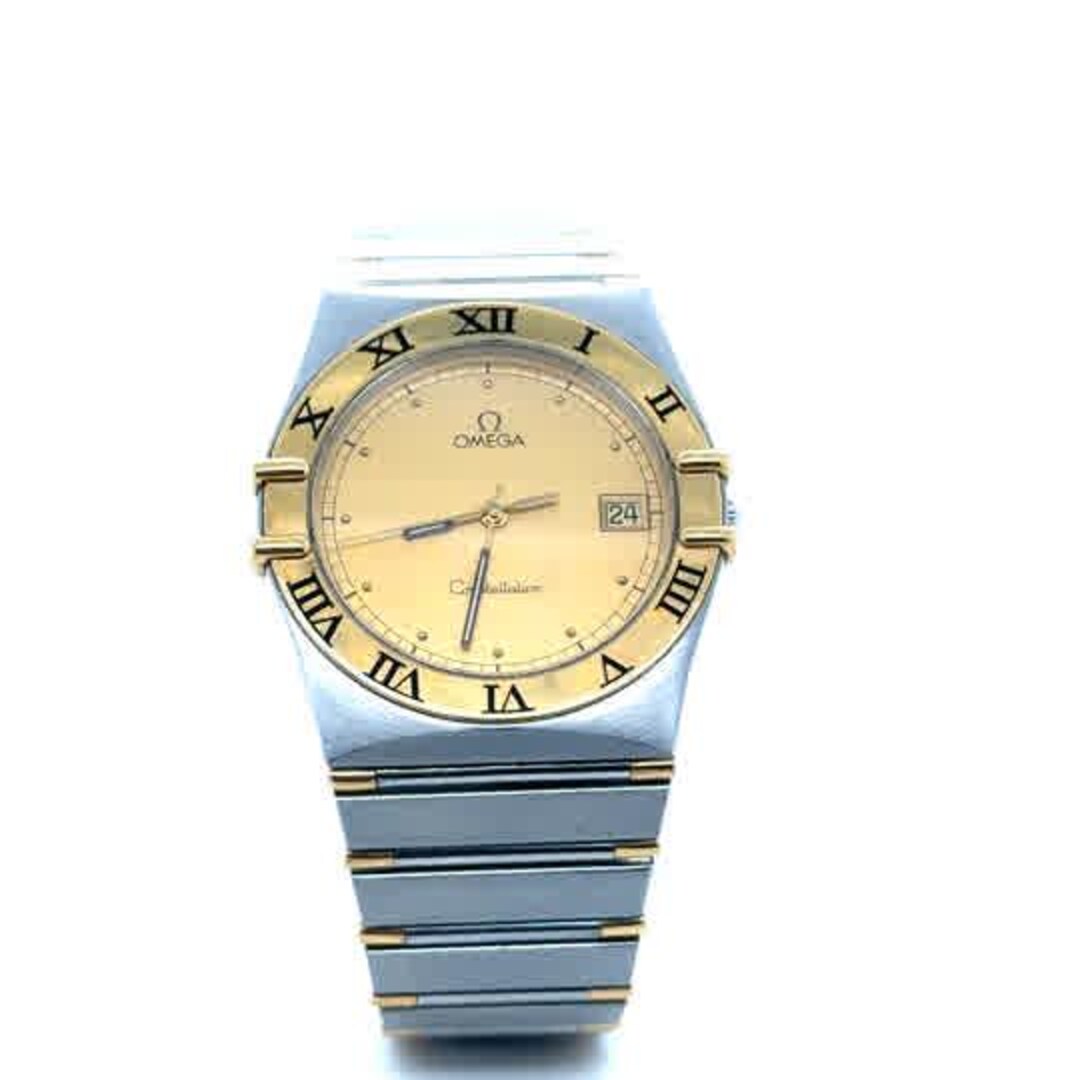 OMEGA Constellation SS 33mm18k Gold Men's Watch - Etsy