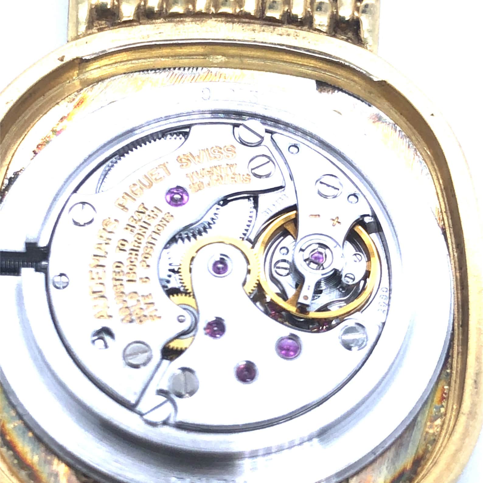Vintage Audemars Piguet Cobra Watch: 18K Yellow Gold, Diamond Dial - Etsy