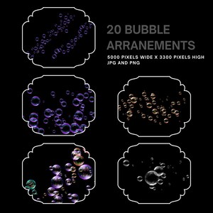 Bubble Overlays - Etsy