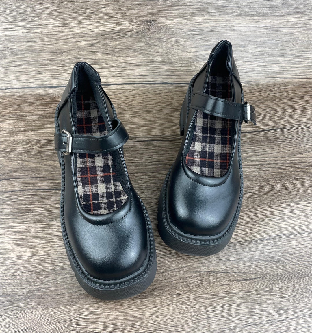 Mary Jane, Leather Boots, Handmade, Vintage Shoes, Women's Shoes, Small ...