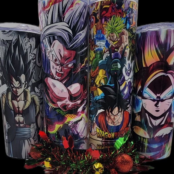 Dragon Ball Z Cup Wraps - Etsy