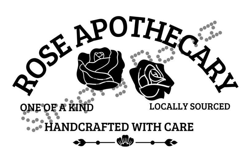 Rose Apothecary Svg - Etsy