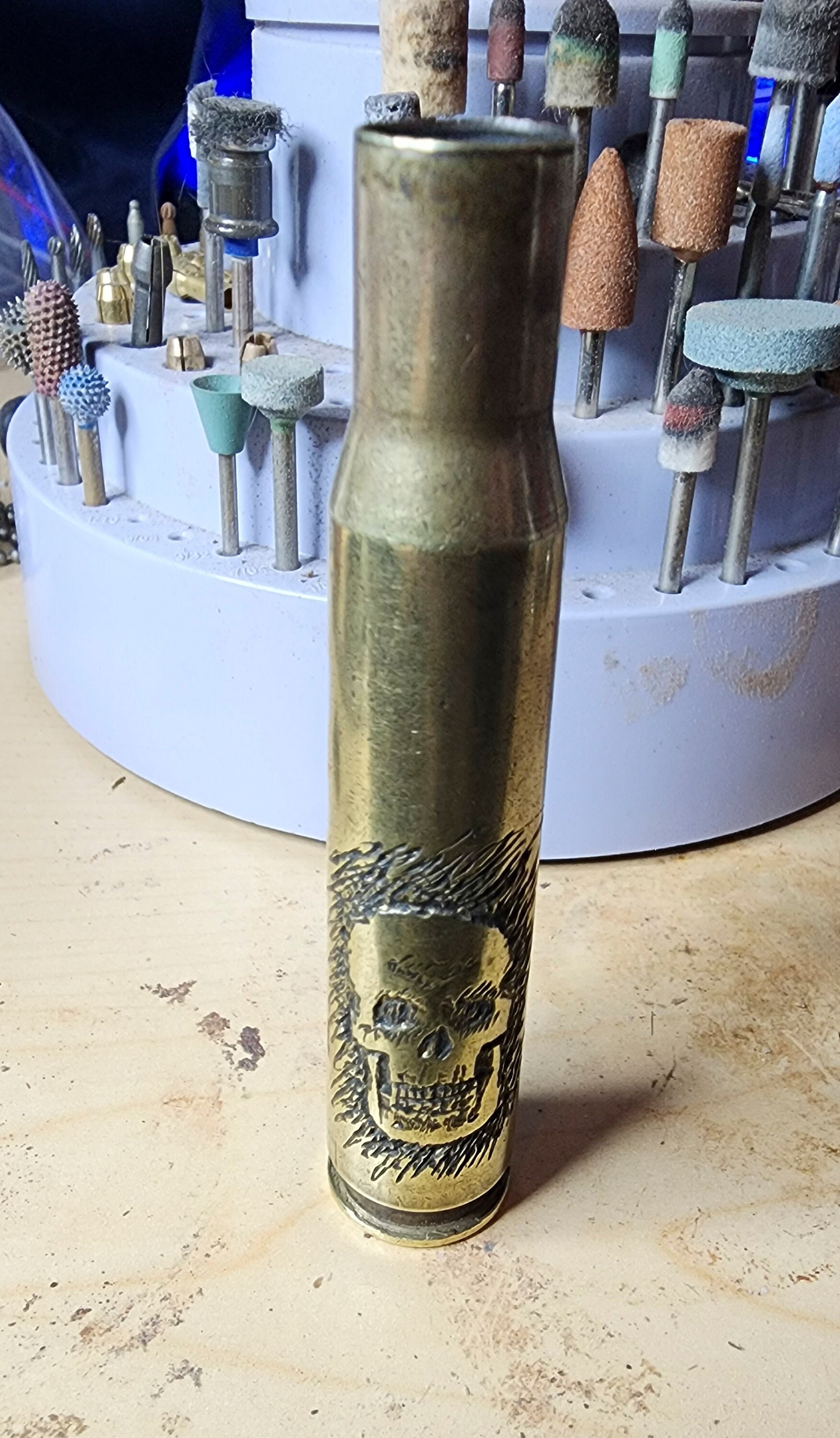 Memento Mori .50 BMG Hand Engraved Shell Casing - Etsy
