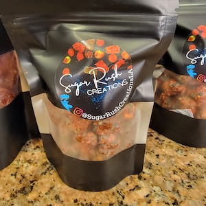 Blue Razz Gushers Gummies Sour Chamoy Covered Candy Raspberry Gushers ...