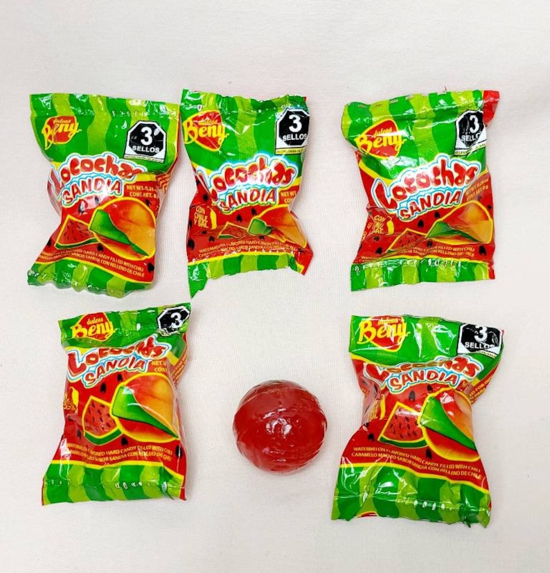 Locochas Sandia Watermelon Candy Hard Mexican Candy Spicy Watermelon ...
