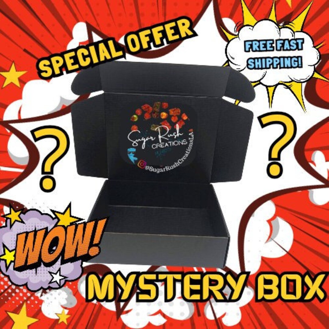 Gift Box Mystery Box Chamoy Candy Gummies Mexicana Candy Gushers ...
