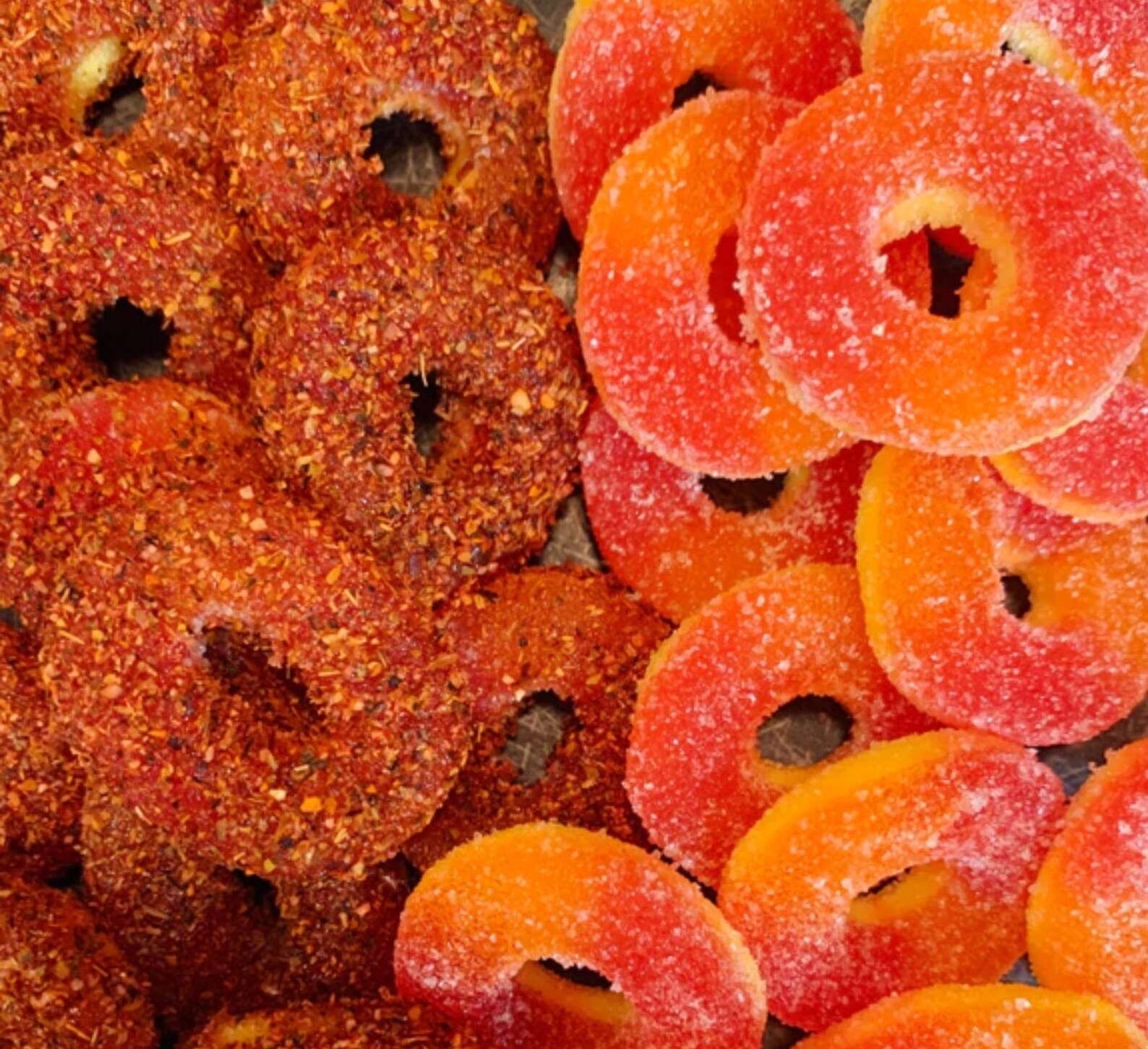 Peach Rings Enchilados Chamoy Peach Rings Chamoy Peach - Etsy