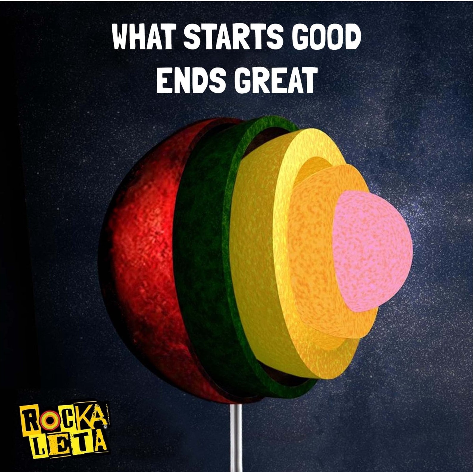 Roca Leta Paleta Lollipop Spicy Gummie Chamoy Flavor Gift Party ...