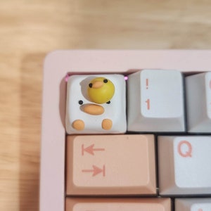Ducky Keycap | Cute Handmade Artisan Keycaps - Etsy