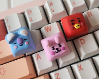 Bts keycaps - Etsy
