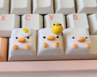 Shiba Inu Keycap Orange and White Doggy Cute Handmade Artisan Keycaps - Etsy