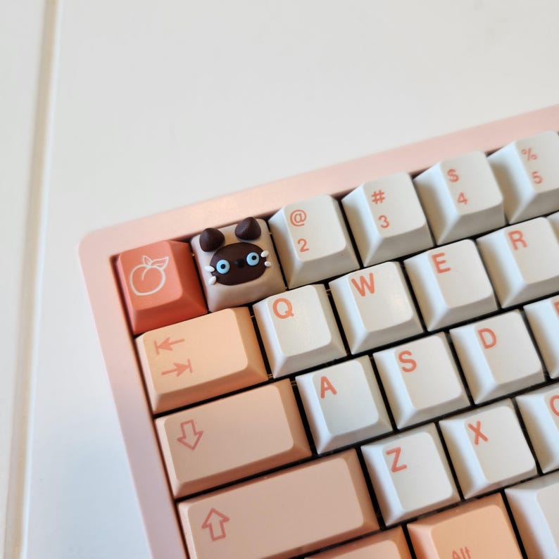 Siamese Cat Keycap | Cute Handmade Artisan Keycaps - Etsy