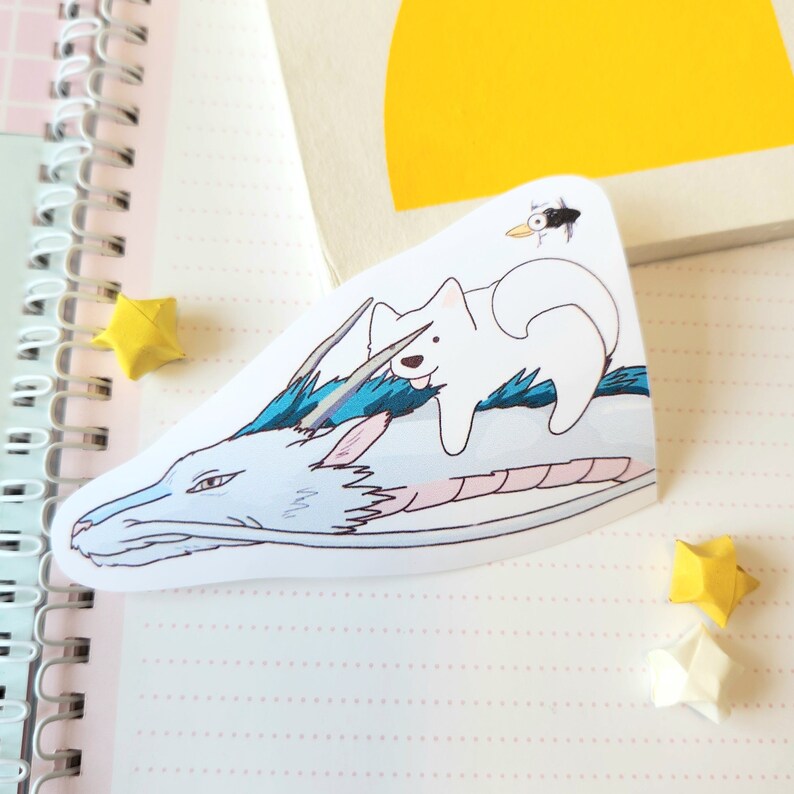 Vinyl Sticker Haku X Haku| Cute Puppy Sticker | Samoyed - Etsy