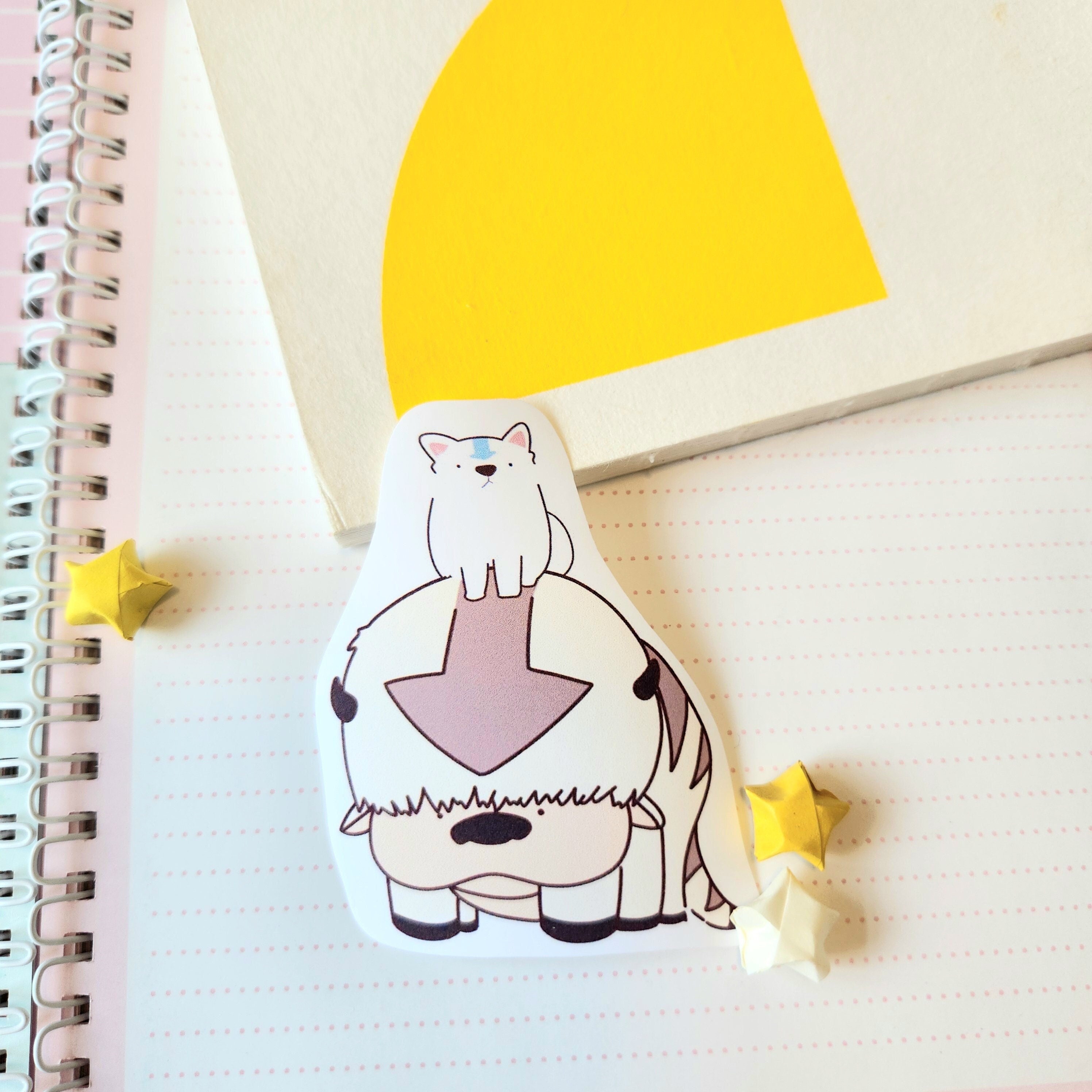 Vinyl Sticker Yip Yip Cute Puppy Sticker Samoyed - Etsy