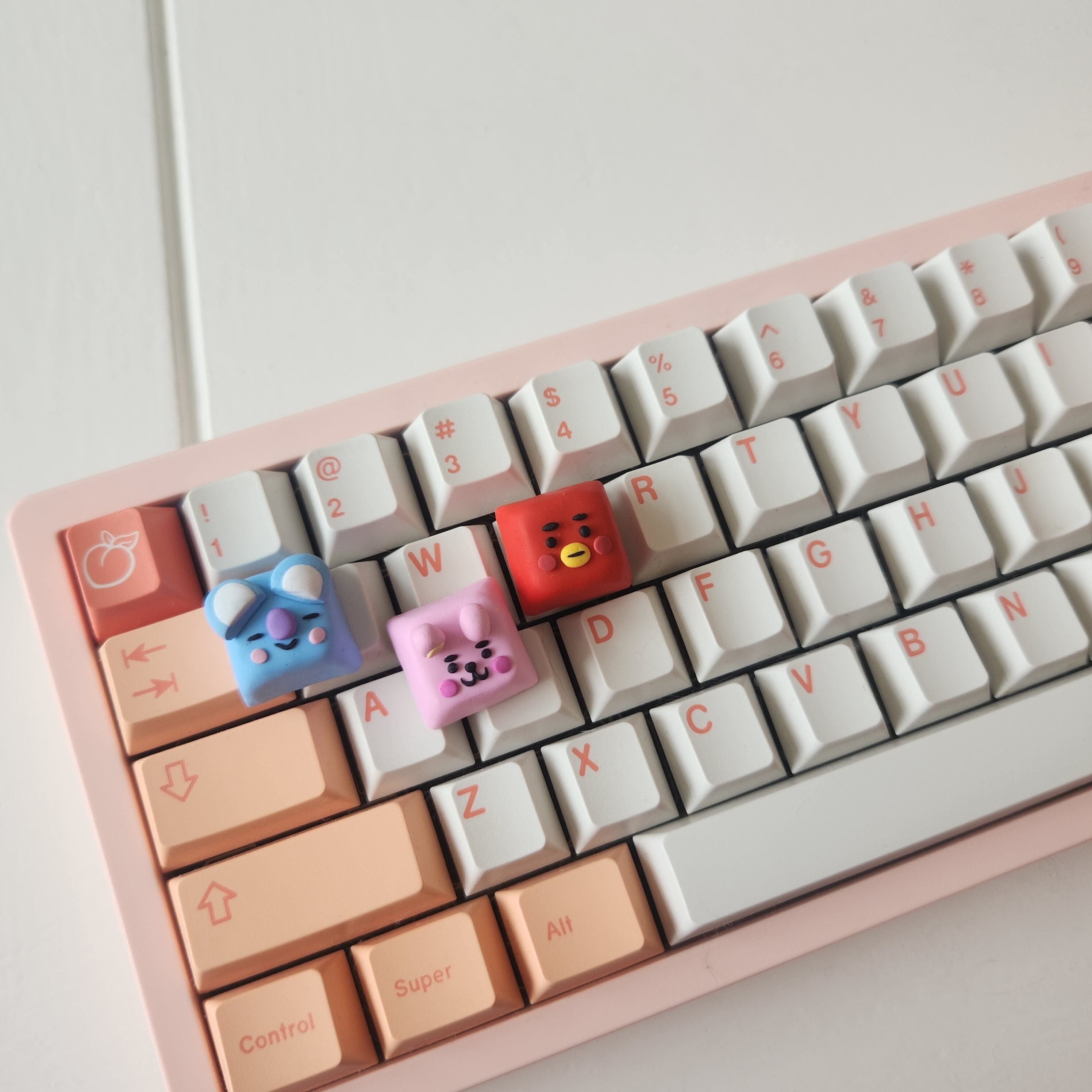 BT21, BTS Keycap Cute Handmade Artisan Keycaps - Etsy