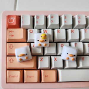 Ducky Keycap | Cute Handmade Artisan Keycaps - Etsy