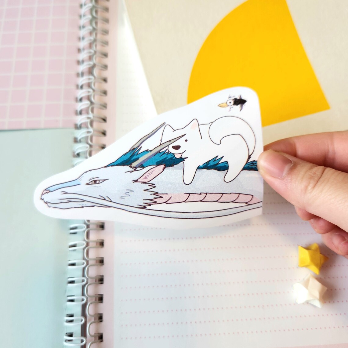 Vinyl Sticker Haku X Haku| Cute Puppy Sticker | Samoyed - Etsy