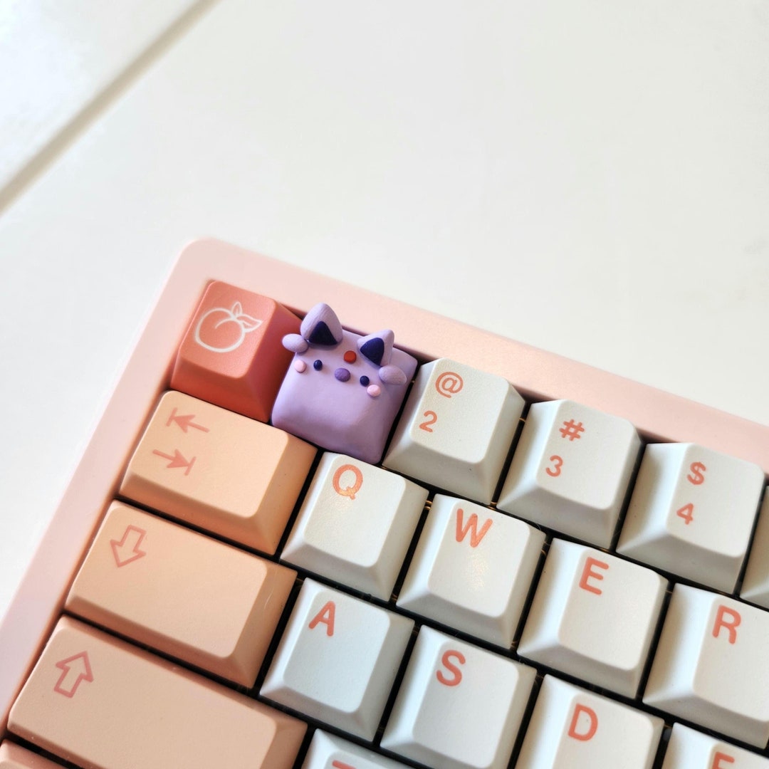 Espi Keycap | Psychic Fairy Cat | Cute Handmade Artisan Keycaps - Etsy