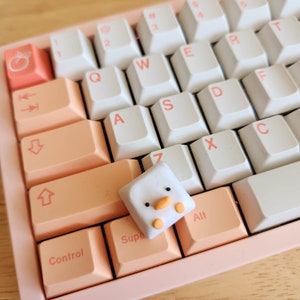 Ducky Keycap | Cute Handmade Artisan Keycaps - Etsy