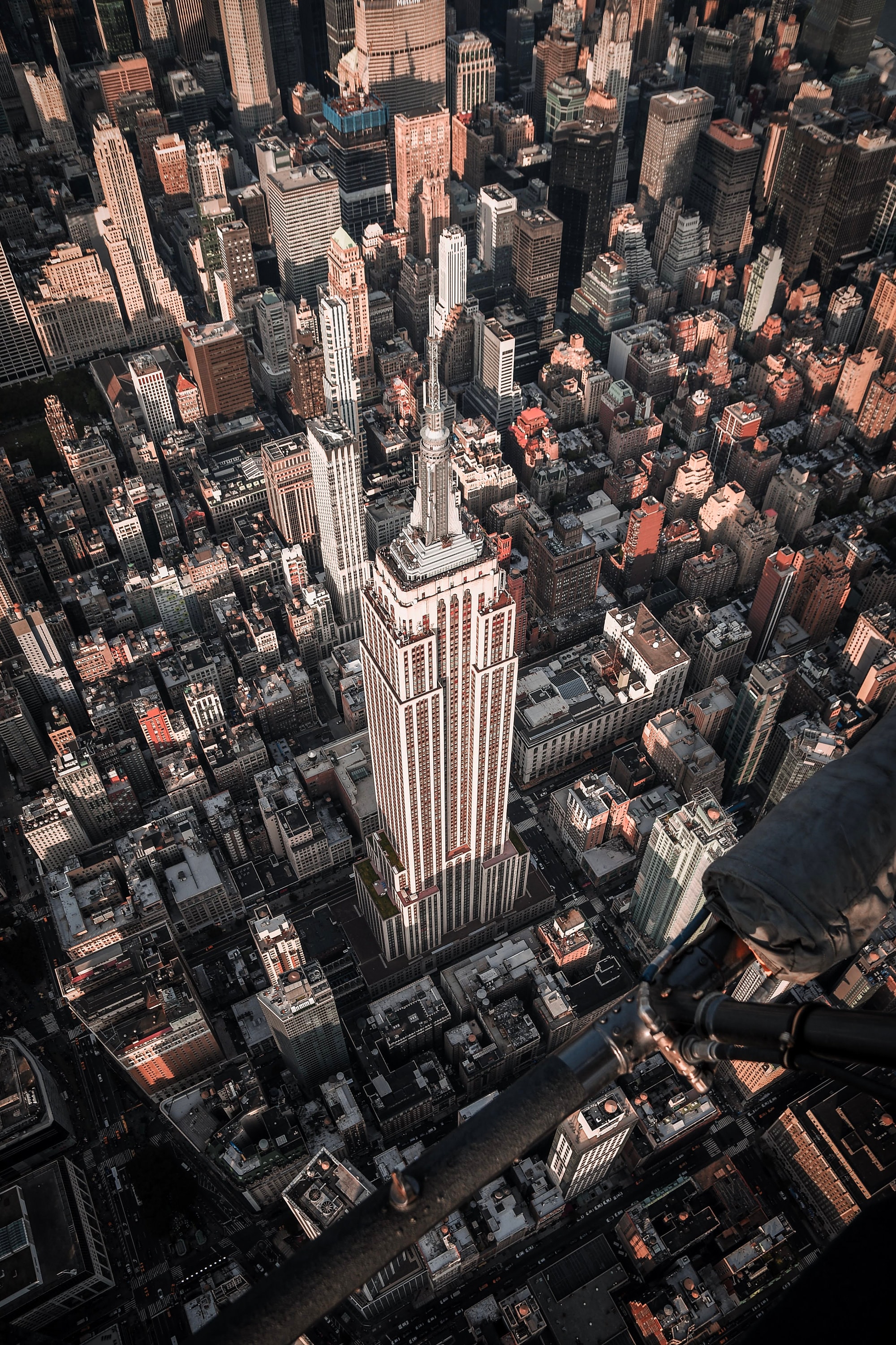Empire State Building Birds Eye View
